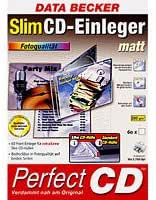 Data Becker Slim CD - Einleger Fotoqualität matt Etiketten 60 Stück ...