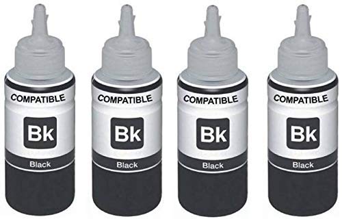 King Online T6641 Refill Ink for Use in Epson L100, L110, L130, L200 ...