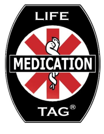 Amazon.com: LIFETAG Medication Medical ID Decal Pack Free Standard ...