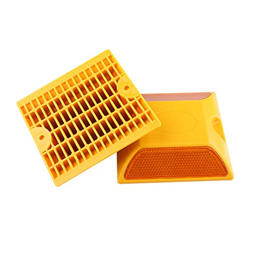 Snapklik.com : Comboss Road Reflectors 10 Pack 4 By 4 Inch Street ...