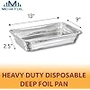 Amazon.com: 9x13 Aluminum Pans with Lids Disposable Aluminum Foil Pans ...