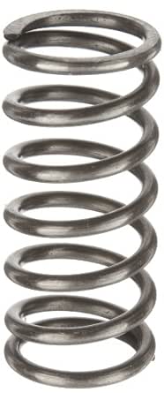Music Wire Compression Spring, Steel, Metric, 28.2 mm OD, 3.2 mm Wire ...