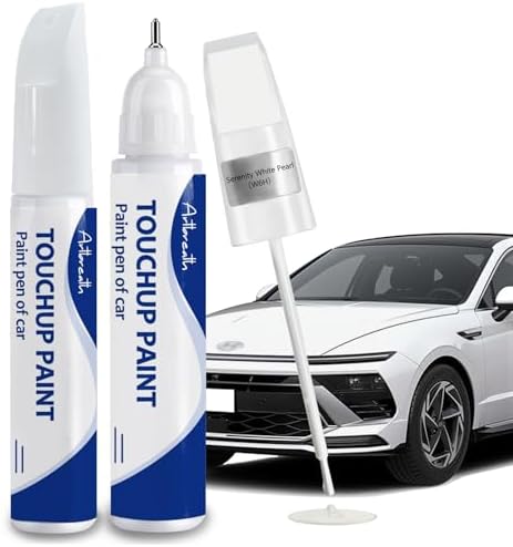 Amazon.com: Serenity White Pearl（W6H） Touch Up Paint for Hyundai-Exact ...