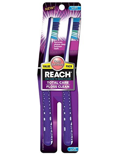 Amazon.com : Reach Total Care Toothbrush 2pk, Size: Soft : Health ...