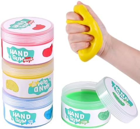 Hand Exercise Rehab Putty Kit for Elderly & Arthritis - Sensory Stress ...