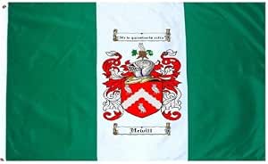 Amazon.com : Hewitt Family Crest / Coat of Arms Flag. Large 3 ft. x 5 ...