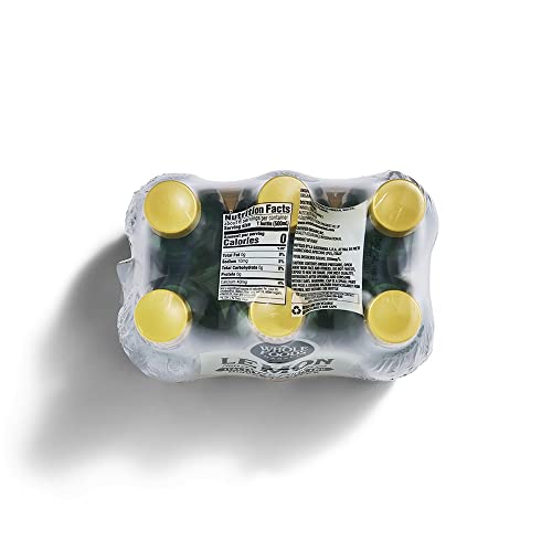Snapklik.com : Organic Italian Lemon Sparkling Mineral Water 6 Pack, 16.9 Fl Oz