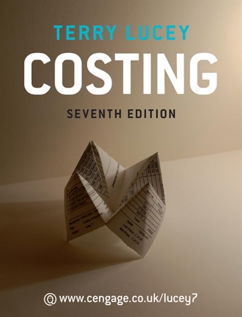 User Guide: Costing (Seventh Edition)