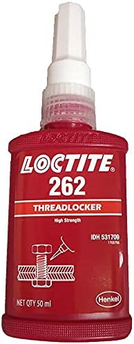 Henkel LOCTITE 262 High/Med Strength Torque Tension Threadlocker - 50 ...