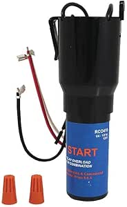 Amazon.com: Hard Start Kit, Relay, Overload and Start Capacitor, 115 ...