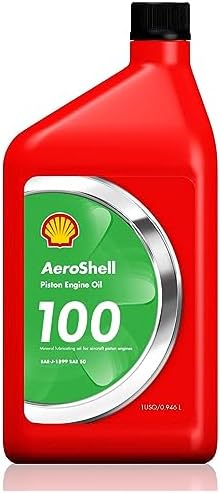 Amazon.com: AeroShell Oil 100 SAE Grade 50 Straight Mineral Aircraft ...