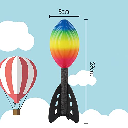 FainFun Vortex Aero, Rocket Aero Made of Soft Foam, Throwing Rocket ...