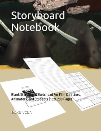 Amazon.com: Storyboard Notebook: Blank Storyboard Sketchpad For Film ...