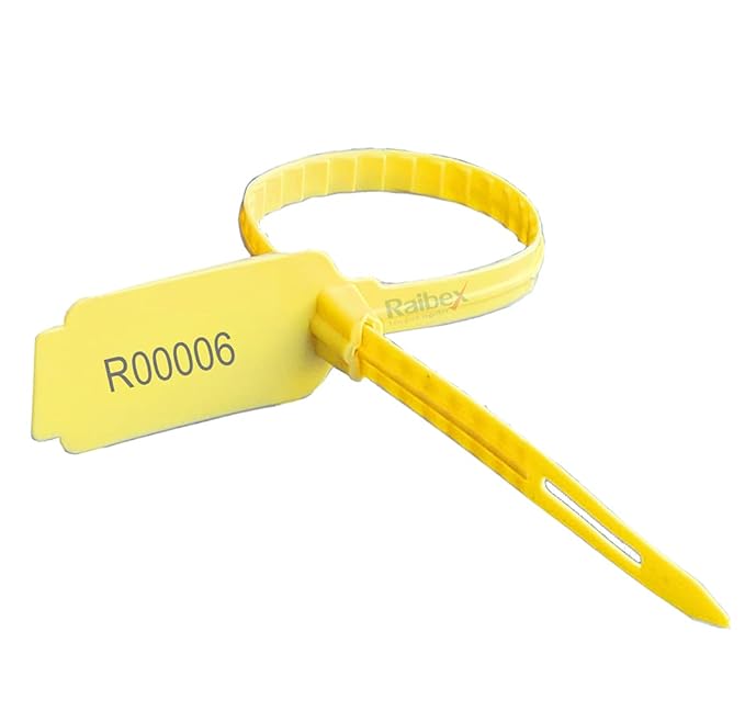 RAIBEX® Container Seal Plastic Security TAG ONE TIME Lock OTL Courier ...