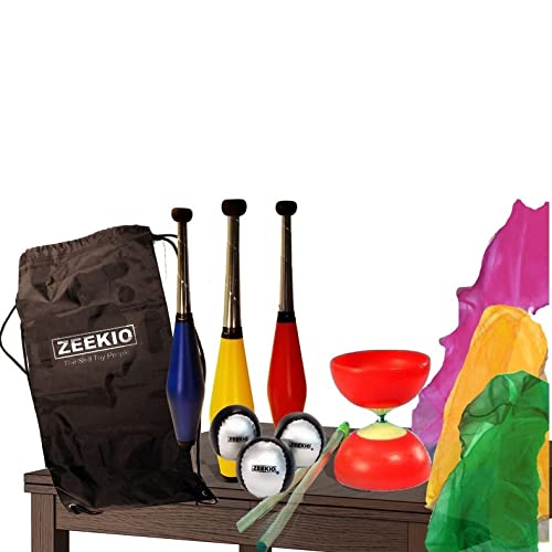 Buy Zeekio Josh Horton Complete Beginner Juggling Set For Kids Online ...
