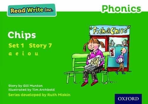 7 Chips (Green Set 1 Storybook) (Read Write Inc. Phonics) : Munton ...
