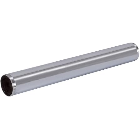 EZ-FLO 1-1/2 Inch x 12 Inch Heavy-Duty Threaded Tube, 17 Gauge, Chrome ...