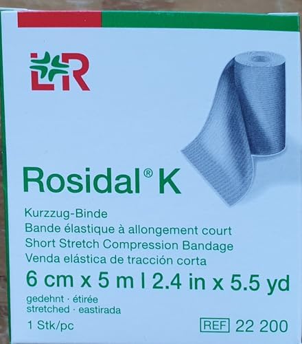 Amazon.com: Rosidal K 6cm x 5m Shorth Stretch Bandage : Health & Household
