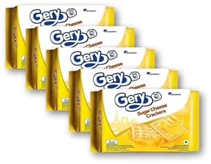 Gone Mad Gery Sugar Cheese Cracker 126g (Pack of 5) Unique : Amazon.in: Grocery & Gourmet Foods