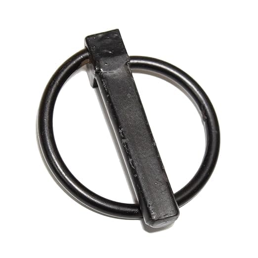 Black Lynch Pin 7/16 x 2-3/8 Inch for Tractor, Trailers, Hitch Pins ...