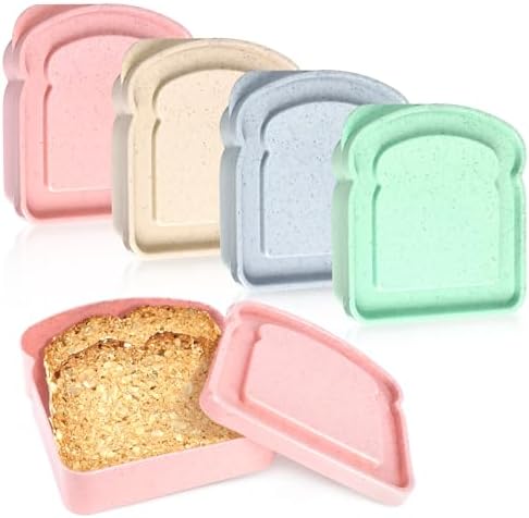 Amazon.com: Sandwich Containers, Sandwich Containers for Lunch Boxes ...