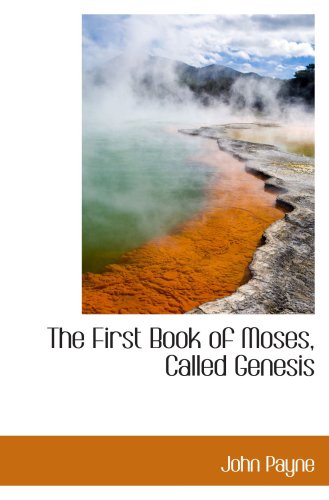 Amazon.com: The First Book of Moses, Called Genesis: 9780559410697 ...
