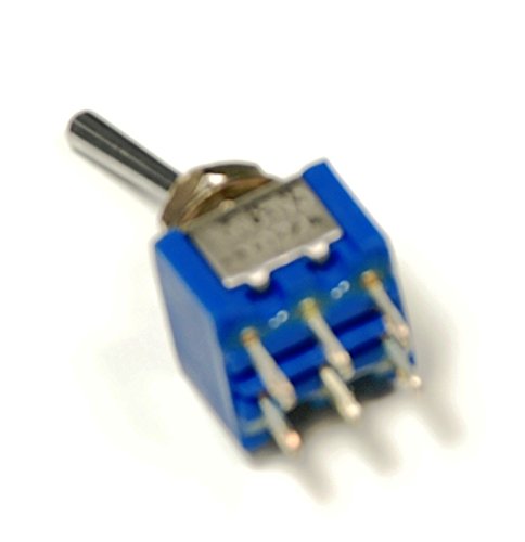 Toggle Switch DPDT Switch, Double Pole Double Throw,ROMTEK® Set of 5 ...