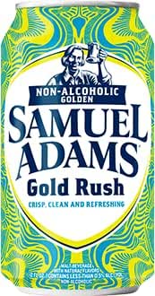 Amazon.com: SAMUEL ADAMS Non-Alcoholic Gold Rush Golden Ale Sgl Can, 12 ...
