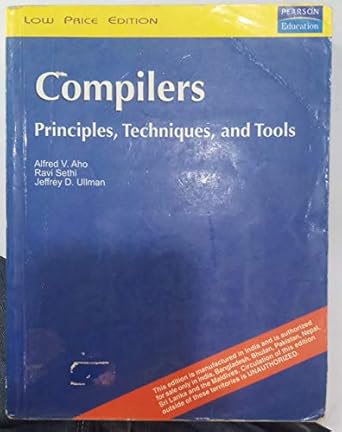 Compilers: Principles, Techniques, And Tools (Reprint): Alfred V. Aho: 9788177584455: Amazon.com ...