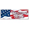 Amazon.com: Welcome Home Sign Banner Party Accessory (1 count) (1/Pkg ...