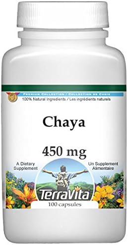 Amazon.com: Chaya - 450 mg (100 Capsules, ZIN: 519671) : Grocery ...