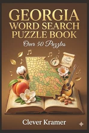 Georgia Word Search Puzzle Book: Kramer, Clever: 9798285817192: Amazon ...