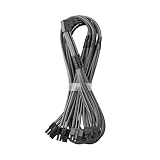 ・ブランド:CableMod・製造元:CableMod・モデル:Variant A・製造元/メーカー部品番号:CM-PCSR-16P4-RAN60KC-5PK-R-SS・Corsair PSU用・16ピン-4 x 8ピンPCI-e・90°S...