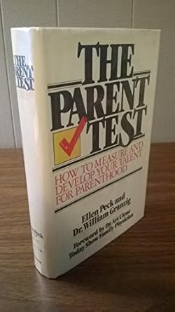 Buy The parent test: How to measure and develop your talent for ...