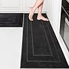 Amazon.com: PURRUGS Machine Washable Kitchen Rug Set [2 PCS] (24" x 35. ...