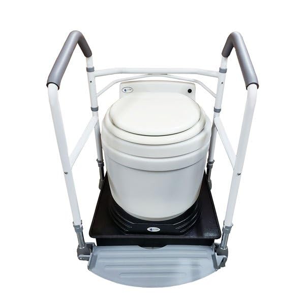 Amazon.com: Laveo by Dry Flush Portable Bedside Commode for Seniors ...