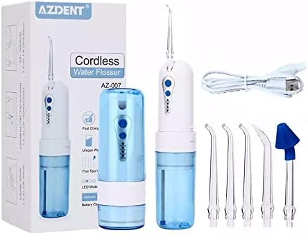 Amazon | Cordless Water Dental Flosser Portable Oral Jet Irrigator ...