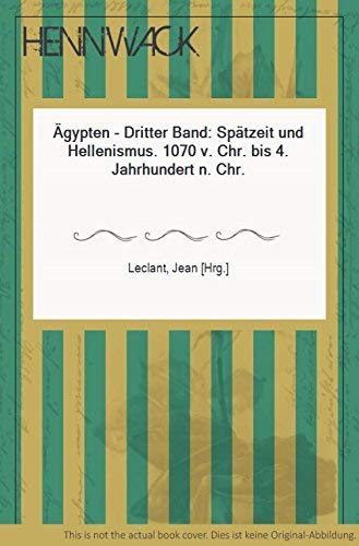 Amazon.com: Universum der Kunst, Ägypten, Tl.3 (Bd.28): 9783406030284 ...
