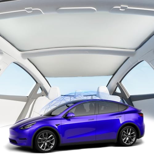 Amazon.com: ZeroPone Roof Sunshade for Tesla Model 3 2024, Sunroof ...