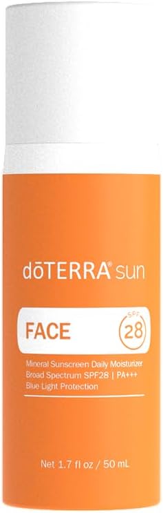 Amazon.com: doTERRA Sun Face Mineral Sunscreen Daily Moisturizer ...
