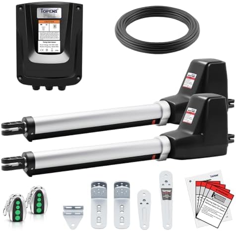 Amazon.com: Mighty Mule MM372W-A Dual Gate Opener, Smart and Solar ...