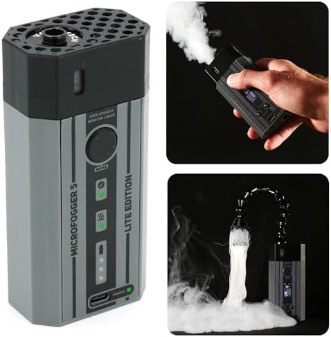 Amazon.com: Vosentech MicroFogger 5 Lite mini smoke machine remote ...