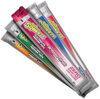 Amazon.com: Electrolyte Freezer Pops Zero Sugar, 50 Pack Freezer Pops ...