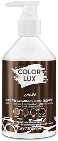 Amazon.com : Color Lux Color Cleansing Conditioner, Purple, 3-in-1 ...