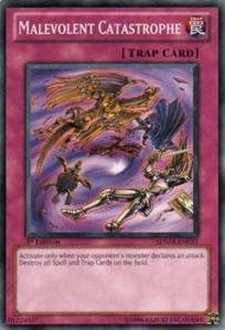 Amazon.co.jp: 遊戯王カード Malevolent Catastrophe/邪神の大災害 SDMA-EN035N : ホビー