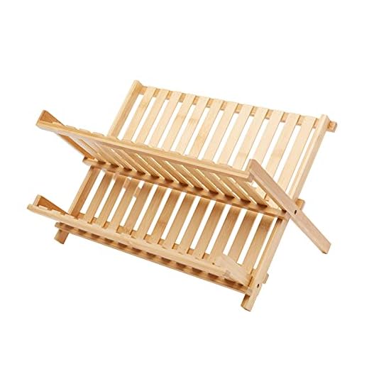 Amazon Basics 접이식 2단 식기 건조대 40% 할인 후 9.86불 - MODUBA