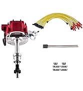Amazon.com: MAS Ignition Distributor with Cap & Rotor Compatible with ...