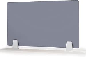 Amazon.com : Icegrey Desk Divider Privacy Panel Removable Acrylic Desk ...
