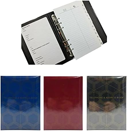 High Quality Ring-Bound Address Book with A-Z Directory : Amazon.co.uk ...