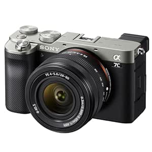 Buy Sony Alpha 7C Full-Frame Compact Mirrorless Camera Kit - Silver (ILCE7CL/S) with Optical ...